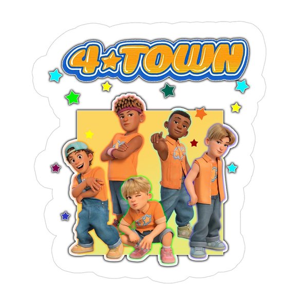 Design | 4 Town Sticker Cute Sticker Funny Sticker | Poshmark